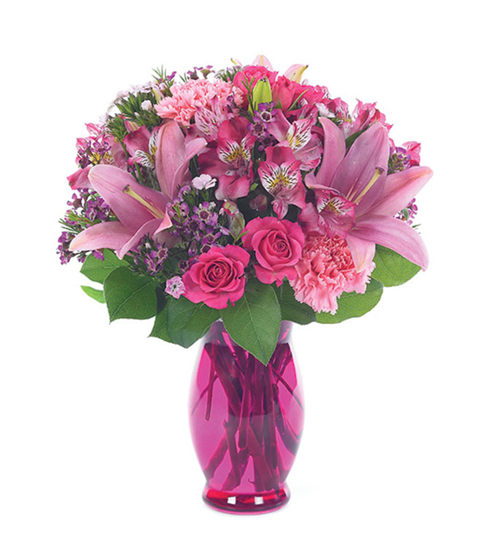 Pink Petals Bouquet | Florists.com